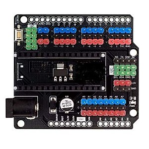 RobotDyn - Nano I/O Expansion Shield, for Arduino Nano V3 pinout. (Assembled)