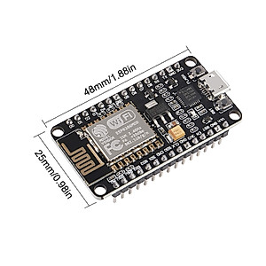 AITRIP 5 PCS ESP8266 NodeMCU CP2102 ESP-12E Internet WiFi Development Board Open Source Serial Wireless Module Works Great Compatible with Arduino IDE/Micropython (5PCS)