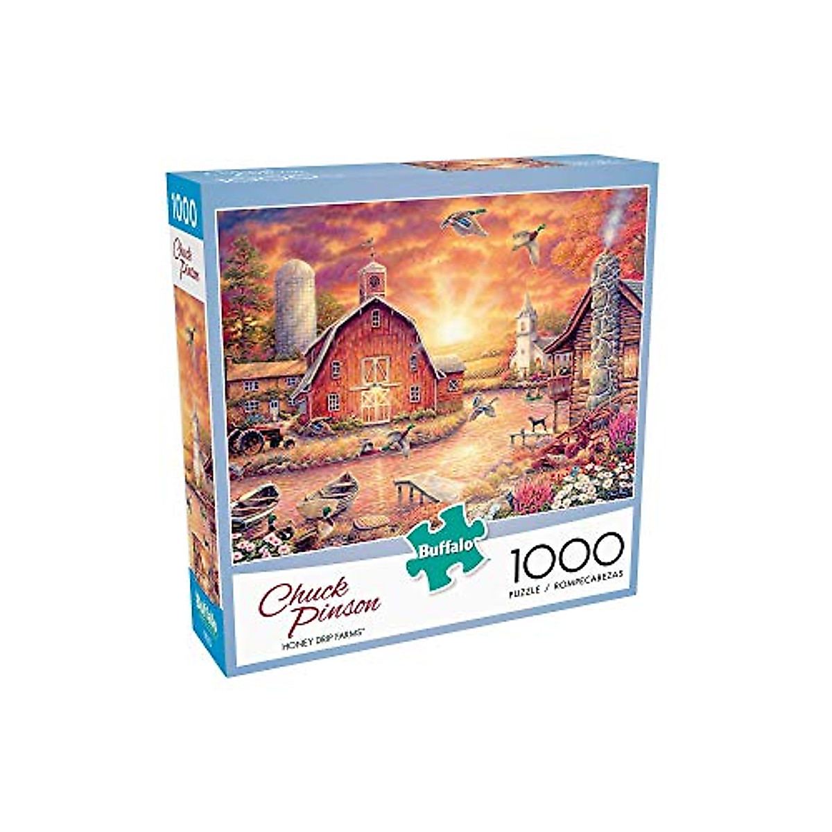 Buffalo Games - Honey Drip Farms - 1000 Piece Jigsaw Puzzle