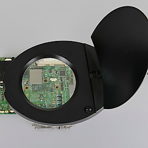 Global Industrial LED Magnifying Lamp, 3 Diopter, Black