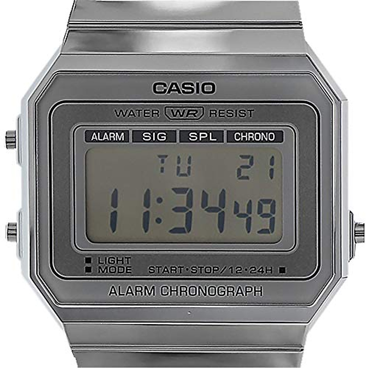 G-Shock Casio Vintage A700WM-7AVT Silver One Size