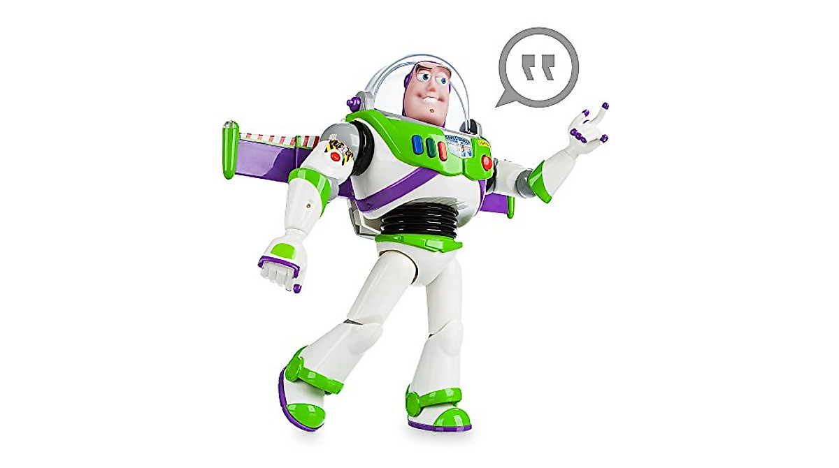 Advanced Talking Buzz Lightyear Action Figure - 12''