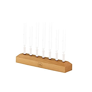Standard Planetary Tuning Fork Holder (Holds 7 Pieces) — MADE IN EUROPE — For Meditation, Sound Healing and Yoga, Beech Wood