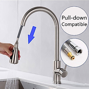 150259 Pull Down Hose Kit Compatible W/Moen Kitchen Faucet, Pull Down Kitchen Faucet Replacement Part 187108