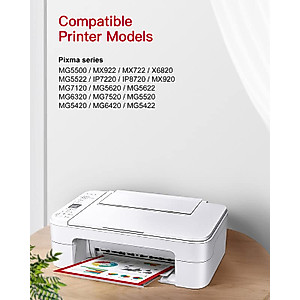 GPC Image Compatible Ink Cartridge Replacement for Canon 250 251 PGI-250XL CLI 251XL to use with MX922 MX920 Pixma MG7520 IP8720 MG5520 IX6820 Printer (4 PGBK,2 Black,2 Cyan,2 Magenta,2 Yellow)