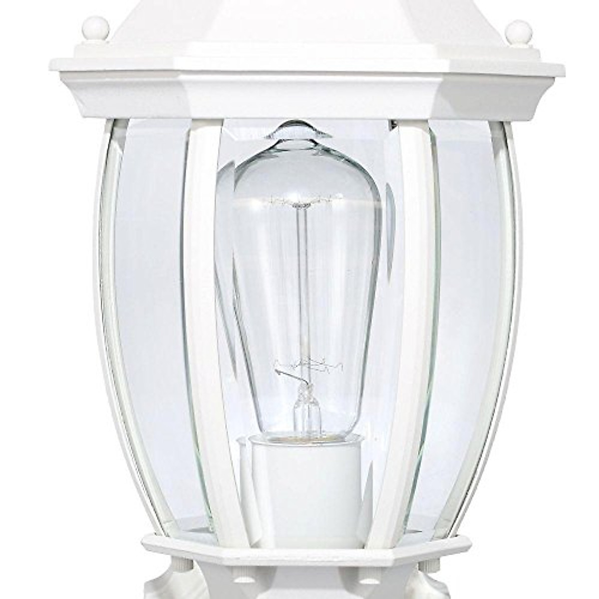 Hampton Bay Alexandria 180 Degree Outdoor 18.5" h x 7" w x 8.5" White