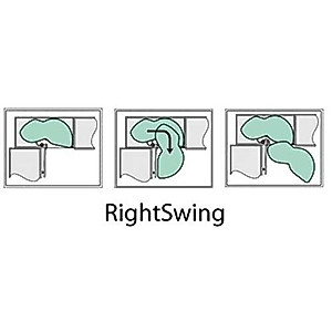 Lemans II Set 2-Shelf Lazy Susan with Soft-Close for Blind Base Corner Cabinets, Champagne and Maple (723 sq. Model 45, Tray Size: 15", Swings Right)