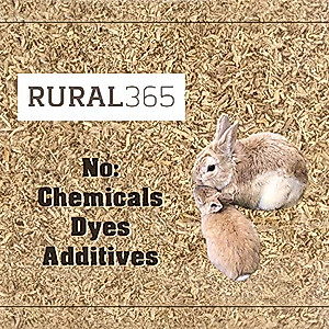 Rural365 Chicken Hemp Bedding - 33lb Industrial Hemp Bale for Small Animal Bedding and Backyard Chicken Coop Supplies