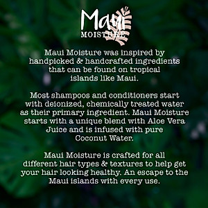 Maui Moisture Detoxifying Volcanic Ash Scalp Care Mask, Coconut, 12 Ounce