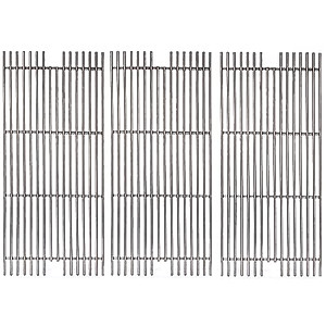 Votenli S5491A (3-Pack) 23 1/4" Stainless Steel Cooking Grid Grates for Viking VGBQ 30" T Series, Viking VGBQ 41" T Series, Viking VGBQ 53" T Series,VGBQ300T,VGBQ0302T, VGBQ3002RT, VGBQ4103RT