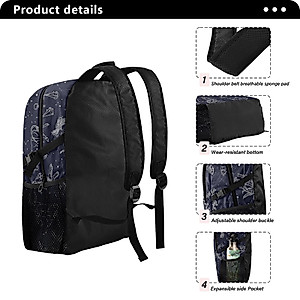 JHKKU Constellations Zodiac Signs Lightweight Packable Backpack 20L Small Water Resistant Travel Hiking Daypack Outdoor Travel Camping