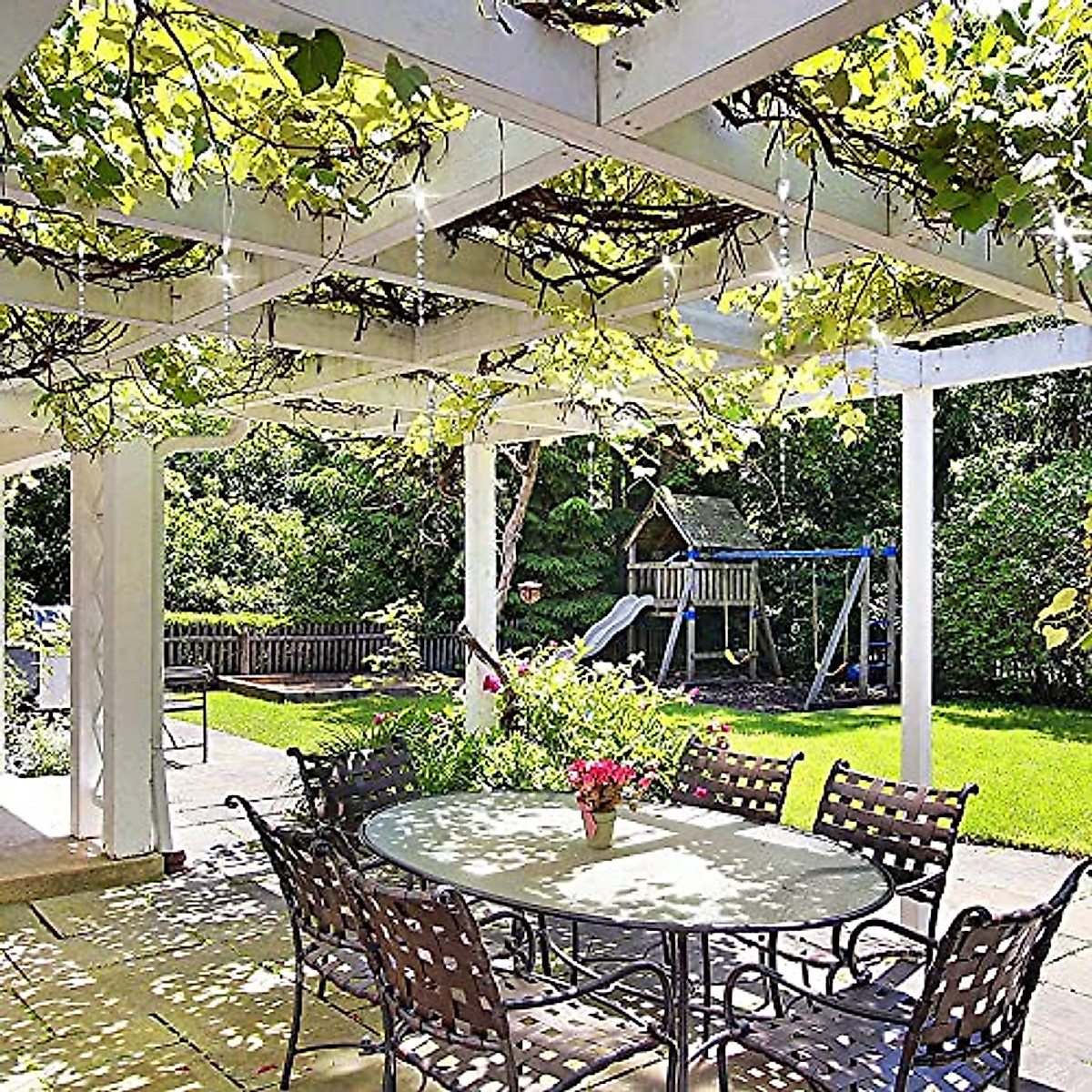 Hestya 15 Pack Bird Repellent Wind Twisting Reflective Scare Rods 12 Inch Effective and Attractive Hanging Bird Repellents (Multi-Color, 15 Pieces)