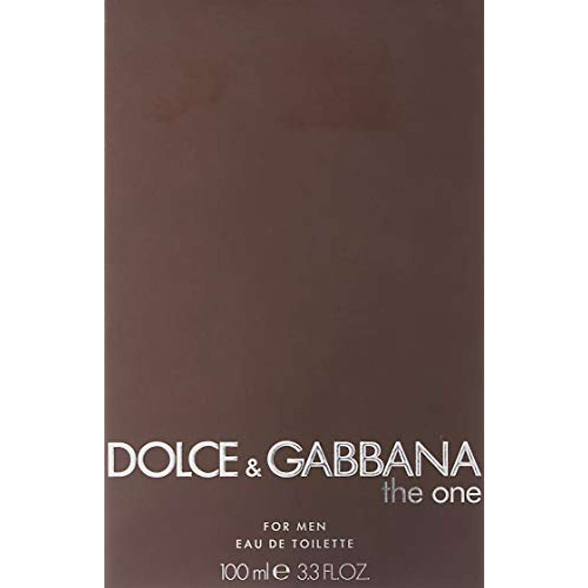 Dolce & Gabbana The One EDT for Men, 3.3 oz