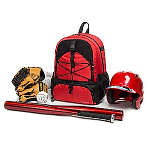 Youth Basketball Bag Backpack,Youth Boys Girls Baseball Soccer Basketball Bat Vlleyball Bag Backpack