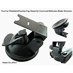 Radargun 6PS-1 Super Grip Suction Cup Mount for Beltronics Escort Passport Radar Detectors