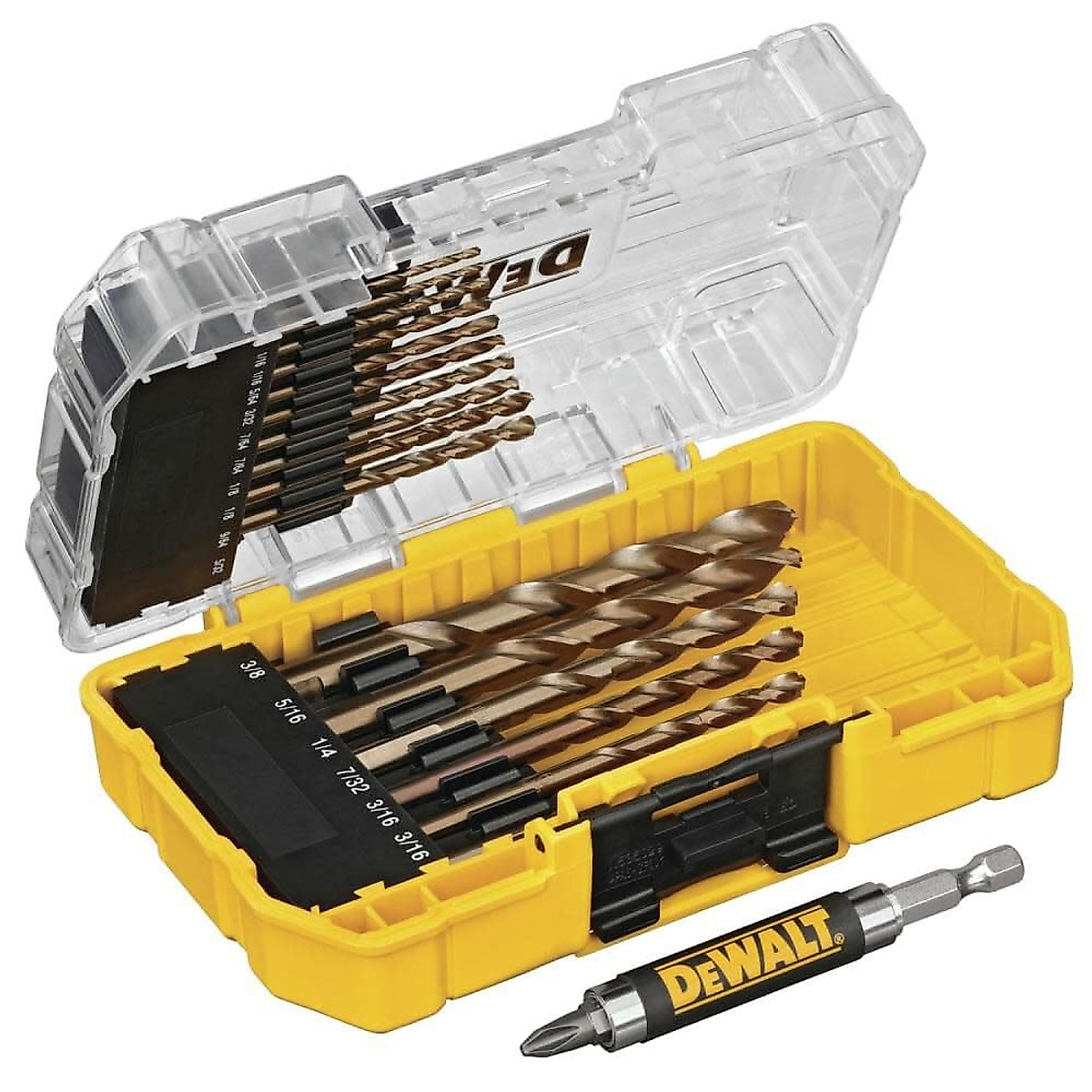 DEWALT 16 Pc. Pilot Point Drill Bit Set (DW1170 Z)