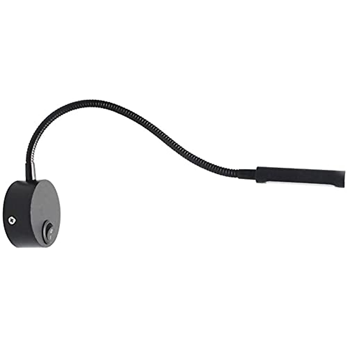 Cordless Wall Sconce LED Bed Reading Light 3W Bed Lamp Wall Mounted Reading Lamp Working Lamp Wall Mount Sconces Light with Switch Bedside Lamp with Flexible Gooseneck for Headboards, Home Office, Stu