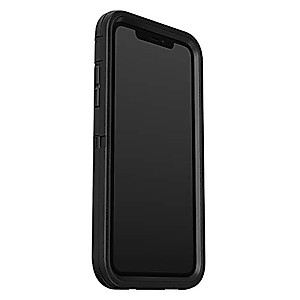 OtterBox iPhone 11 Pro Max (Only) Defender Series Case - Single Unit Ships in Polybag, Ideal for Business Customers - BLACK, rugged & durable, with port protection, includes holster clip kickstand