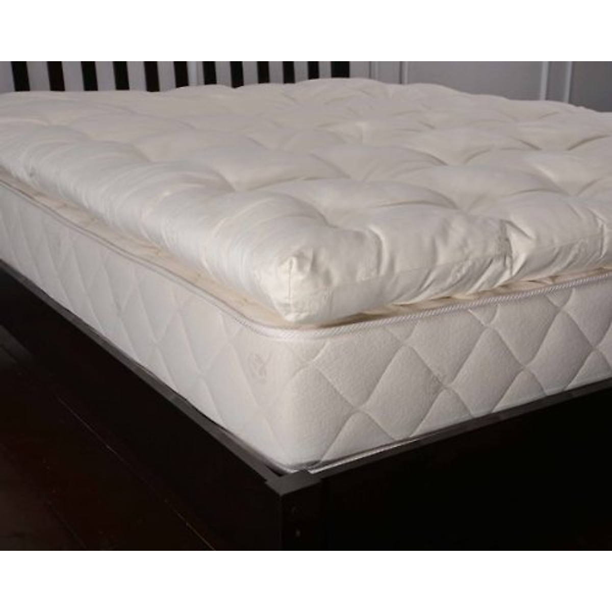 BIO SLEEP CONCEPT Organic Wool 3-Inch, Twin Size Mattress Topper