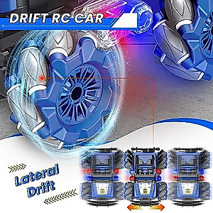 YOTOY Remote Control Car Toys for 6 7 8 9 10 Years Old Boys, Drift Stunt Remote Control Car, RC Cars for Boys Age 8-12, Stunt Car Remote Control, RC Stunt Car Toy, Drift Stunt Car, Drift RC Cars