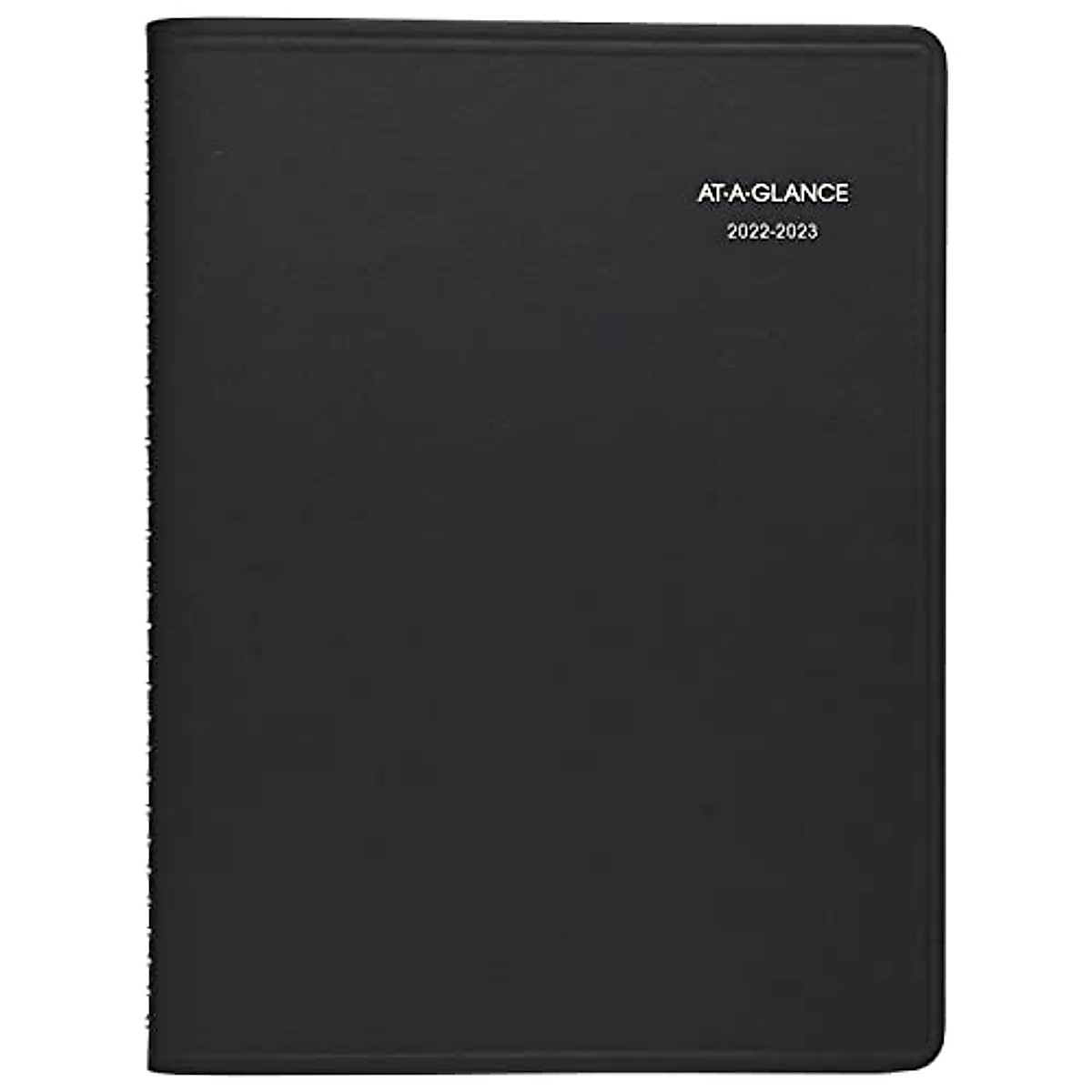 AT-A-GLANCE 2022-2023 Planner, Weekly & Monthly Academic Appointment Book, 8" x 10", Large, QuickNotes, Black (761105)
