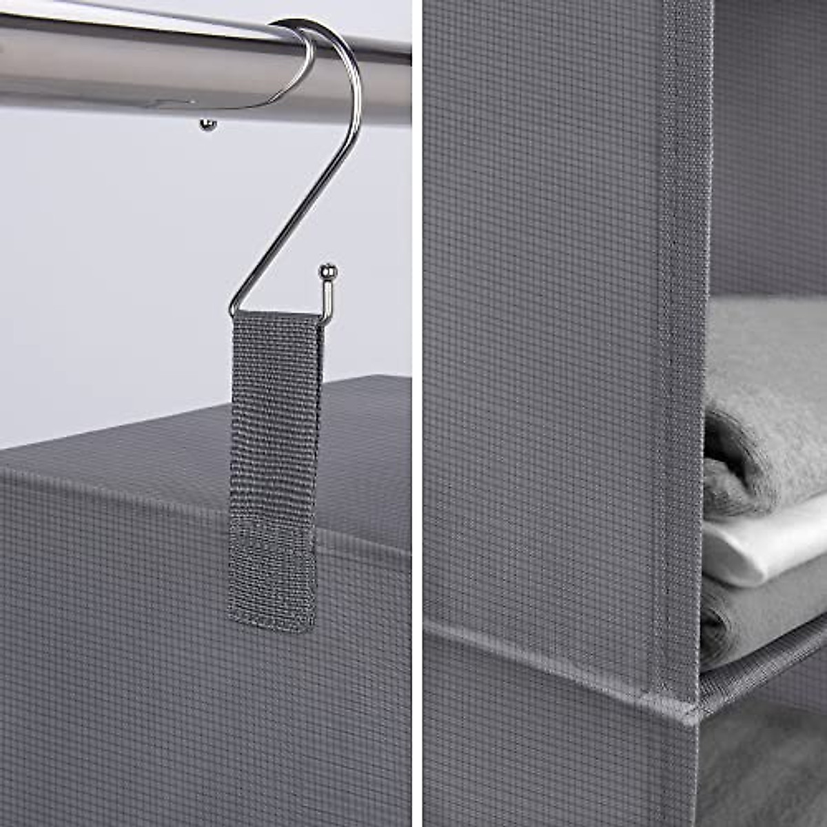 GRANNY SAYS Bundle of 1-Pack Closet Hanging Organizer & 1-Pack Hanging Closet Organizers and Storage