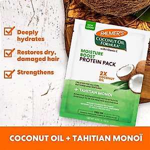 Palmer's Coconut Formula Moisture Boost 2.1 Oz. Protein Pack (12 Pieces) (62ml)