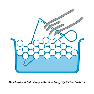 Ateco Wunderbag Decorating Bag, 24-Inch, Reusable, Professional Grade & Heavy Duty Construction, White