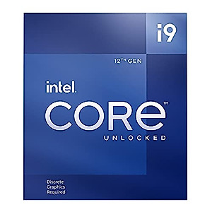 Intel Core i9-12900KF Desktop Processor 16 (8P+8E) Cores up to 5.2 GHz Unlocked  LGA1700 600 Series Chipset 125W