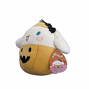 Squishmallows 8" Cinnamoroll Hello Kitty - Officially Licensed Kellytoy Plush - Collectible Soft & Squishy Halloween Stuffed Animal Toy - Add to Your Squad - Gift for Kids, Girls & Boys - 8 Inch