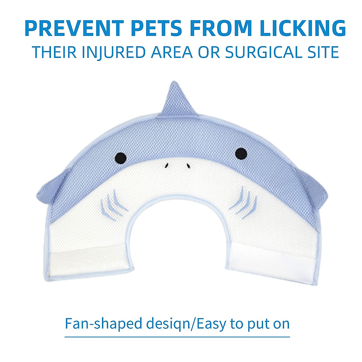 Oceskyha Cat Cone Collar Soft to Stop Licking, Cat Recovery E Collar for Small Large Cats,Collar for Small Dogs Teddy Dog, Cat Neck Cone Alternative for Cats Kittens(Blue Dink)