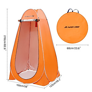 JG AURORA DEER Pop Up Waterproof Portable Lightweight Tent, Suitable for Camping, Hiking, Fishing, Beach