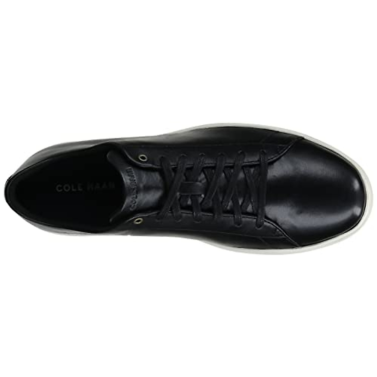 Cole Haan Men's Grand Crosscourt II Sneaker, Black Lthr/White, 10