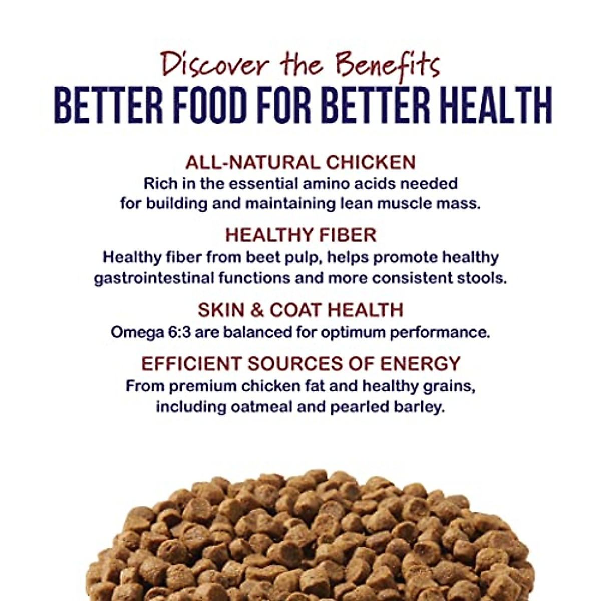 Best Breed All Breed Dog Diet Made in USA [Natural Dry Dog Food for All Breeds and Sizes]- 4lbs.