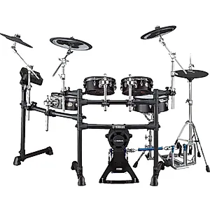 Yamaha DTX8K-M Electronic Drum Set w/Mesh Pads, Black Forest
