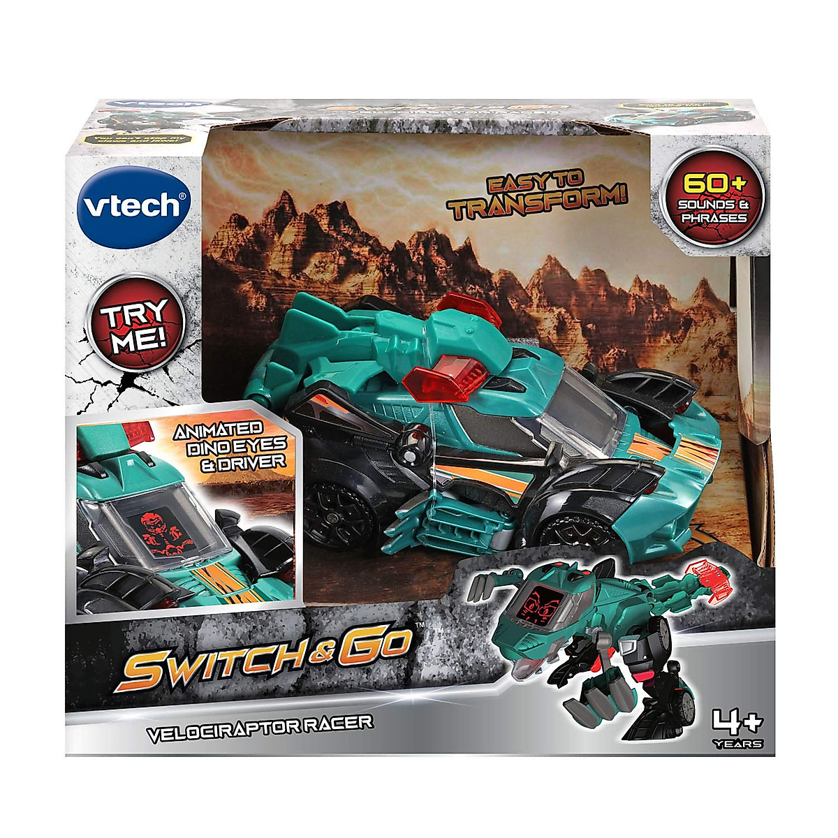 VTech Switch and Go - Velociraptor Racer