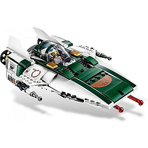LEGO Star Wars: The Rise of Skywalker Resistance A Wing Starfighter 75248 Advanced Collectible Starship Model Building Kit (269 Pieces)