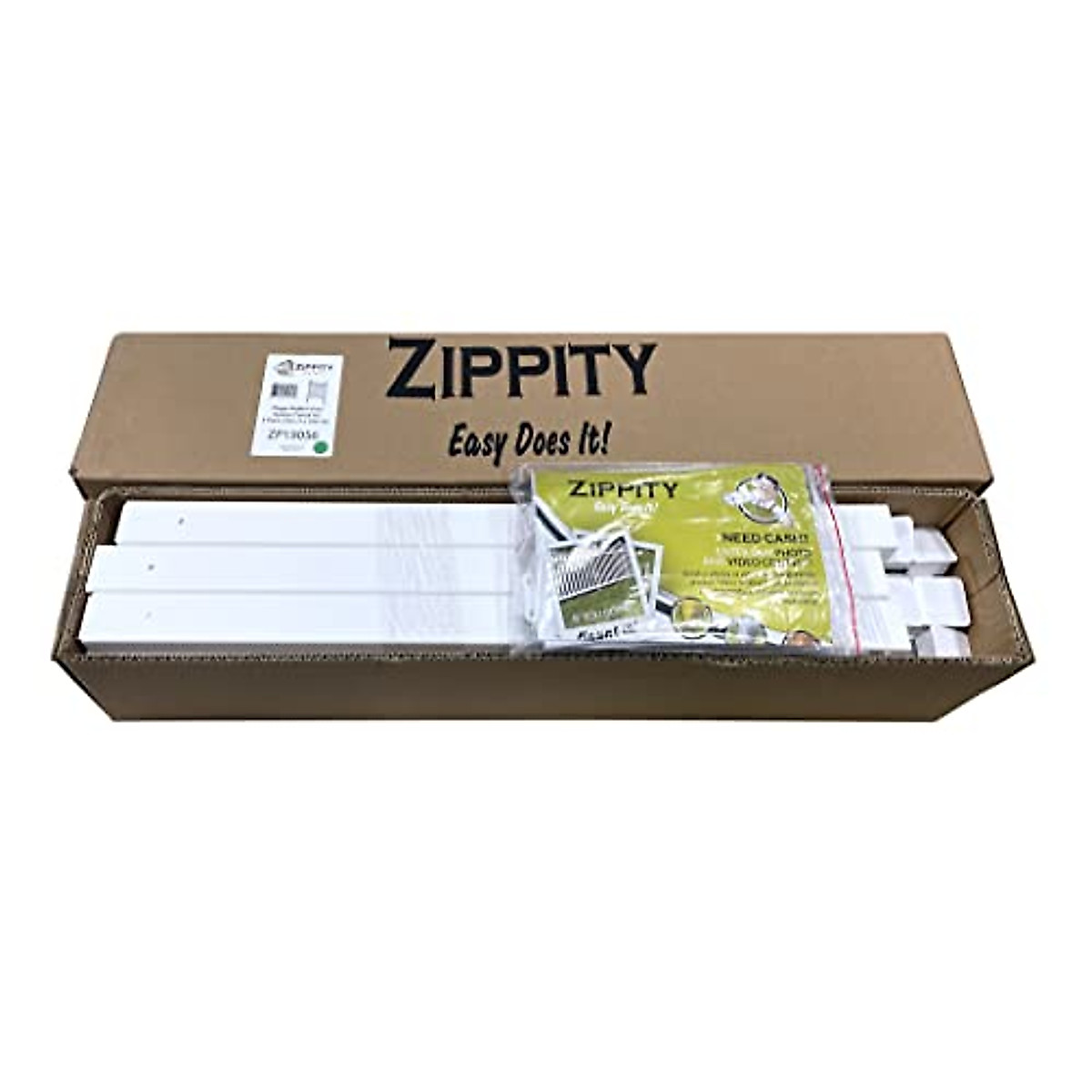 Zippity Outdoor Products ZP19056 No Dig Roger Rabbit Garden Fence (3 Pack), White, 24" W x 22" H