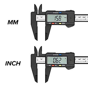 RANIT 0-4in/100mm LCD Screen Plastic Electronic Vernier Caliper Measuring Tool Digital Caliper