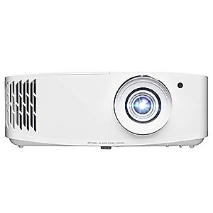 Optoma UHD50X True 4K UHD Projector for Movies & Gaming | 240Hz Refresh Rate | Lowest Input Lag on 4K Projector | Enhanced Gaming Mode 16ms Response Time | HDR10 & HLG Compatibility | 3400 lumens