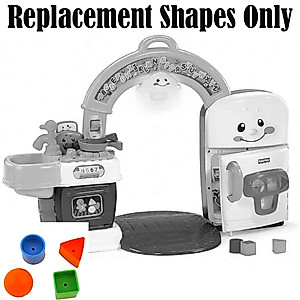 Replacement Parts for Kitchen Playset - Fisher-Price Laugh and Learn Kitchen L5067 ~ Replacement Shapes