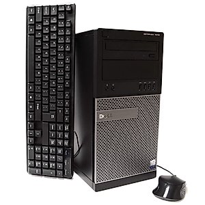 DELL OPTIPLEX 7010 Tower High Performance Business Desktop Computer, Intel Quad-Core i5-3550 3.3GHz, up to 3.7GHz, 8GB RAM, 500GB HDD, DVD, Windows 10 Pro 64 Bit (Renewed)