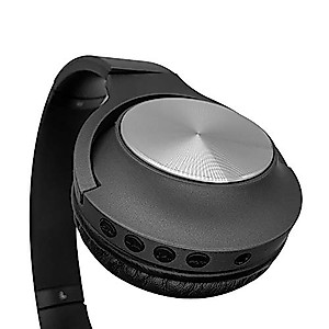 SoundBound Hands Free Wirless Over The Head Headphones Powerful Wireless Headphones Over Ear, Comfortable Big Cup (Black)
