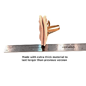 RGPros Knitted Half Sole Toe Shoes Socks for Professional Rhythmic Gymnastic Competition or Ballet Dance (S, 1 Pair)