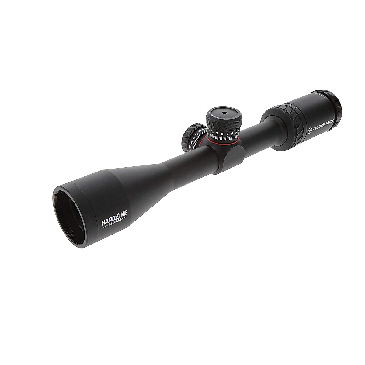 Crimson Trace Hardline 3-9x40mm Riflescope with SFP, BDC Reticle, Lightweight Solid Construction, Scope Caps and Lens Cloth for Hunting, Shooting and Outdoor