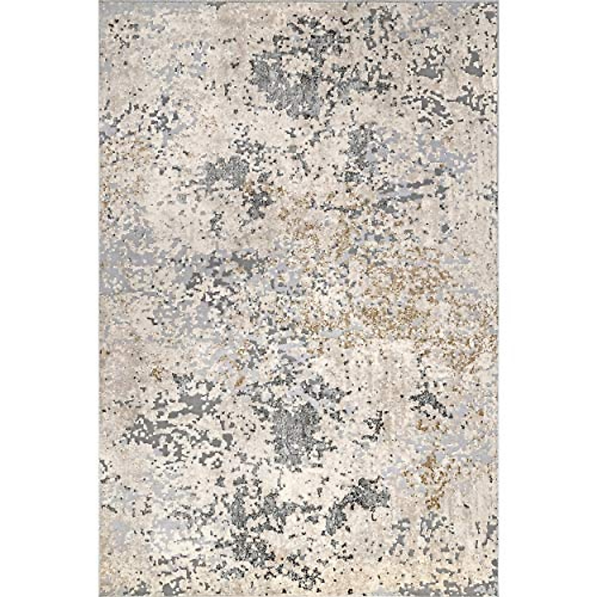 nuLOOM Abstract Contemporary Motto Area Rug, 4' x 6', Beige