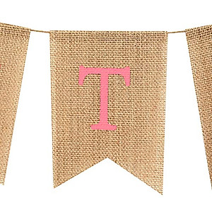 Baby Gender Reveal Party Supplies - Burlap Banner for Gender Reveal,Perfect Gender Reveal Ideas Theme, Boy or Girl Banner for Party Decorations, Unique Baby Shower Ideas (Touchdowns OR Tutus Banner)