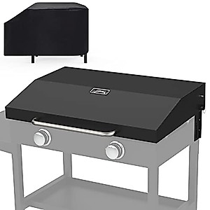 New Upgraded Hinged Lid for Blackstone Griddle, Griddle Accessories Cover 28 Inch Hood, 2 Burner Flat Top Gas Grill 28" Griddle 1517, 1853 Cooking Station