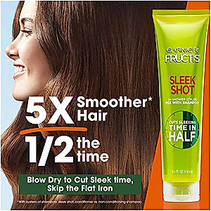 Garnier Hair Care Fructis Sleek Shot In-shower Styler, 5.1 Fluid Ounce