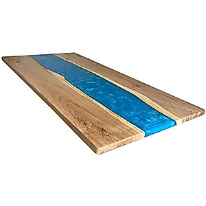 Epoxy Table, Live Edge Wooden Table, Epoxy Resin River Table, Natural Wood,Dining table, Natural Epoxy Table, Resin Table